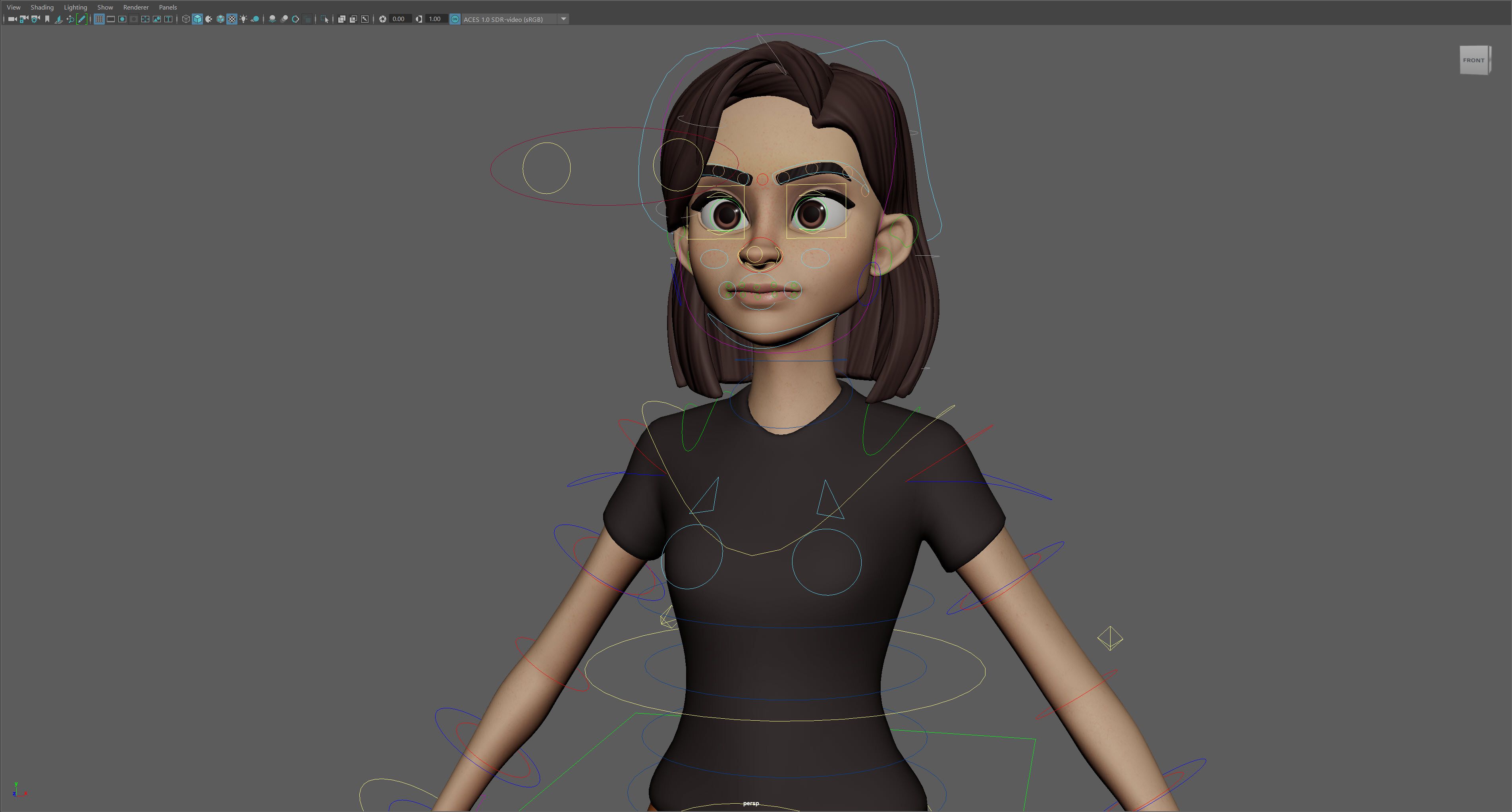 Fiona Full rigged (Maya) - CG模型交流 - Powered by Discuz!