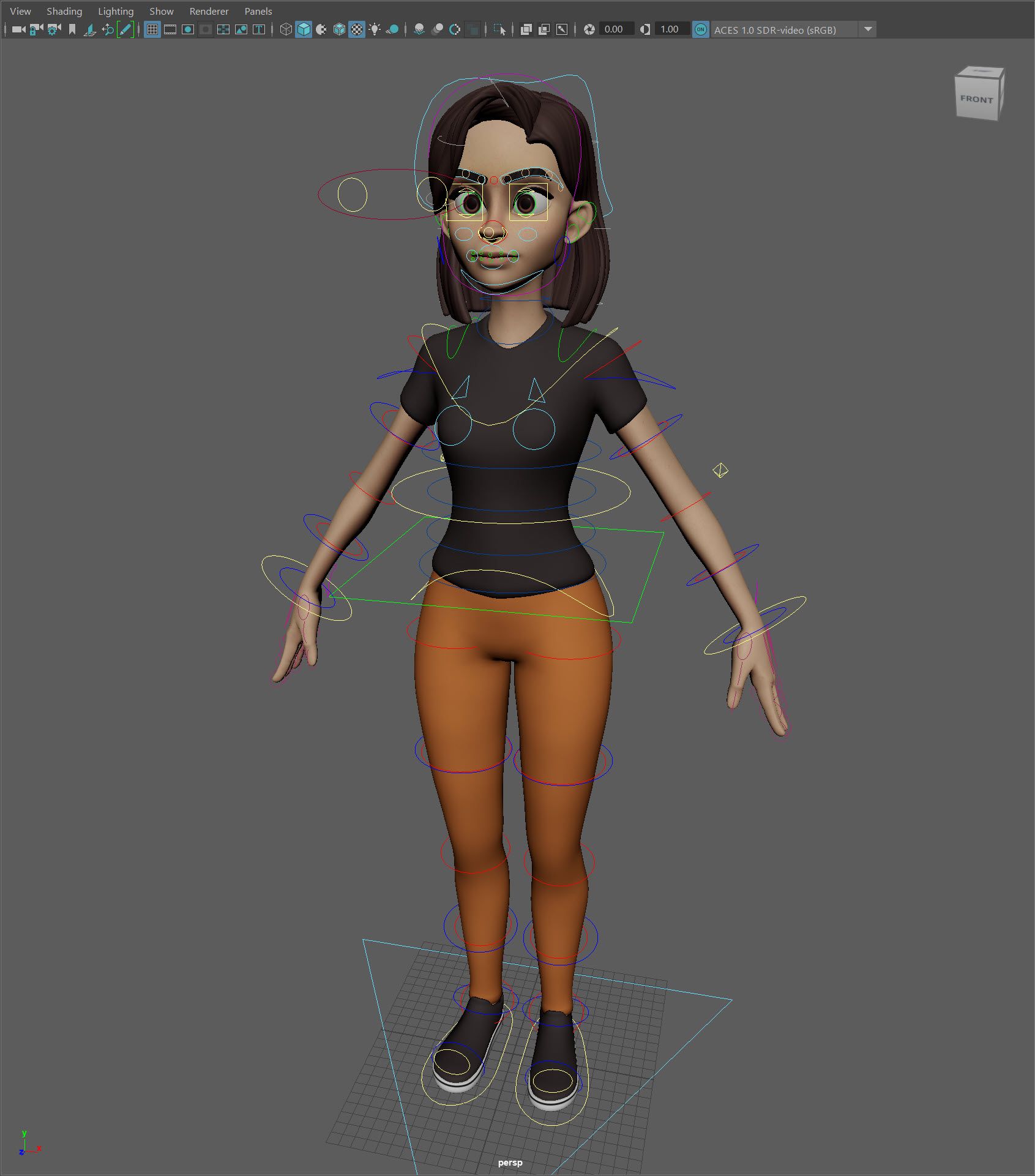 Fiona Full rigged (Maya) - CG模型交流 - Powered by Discuz!