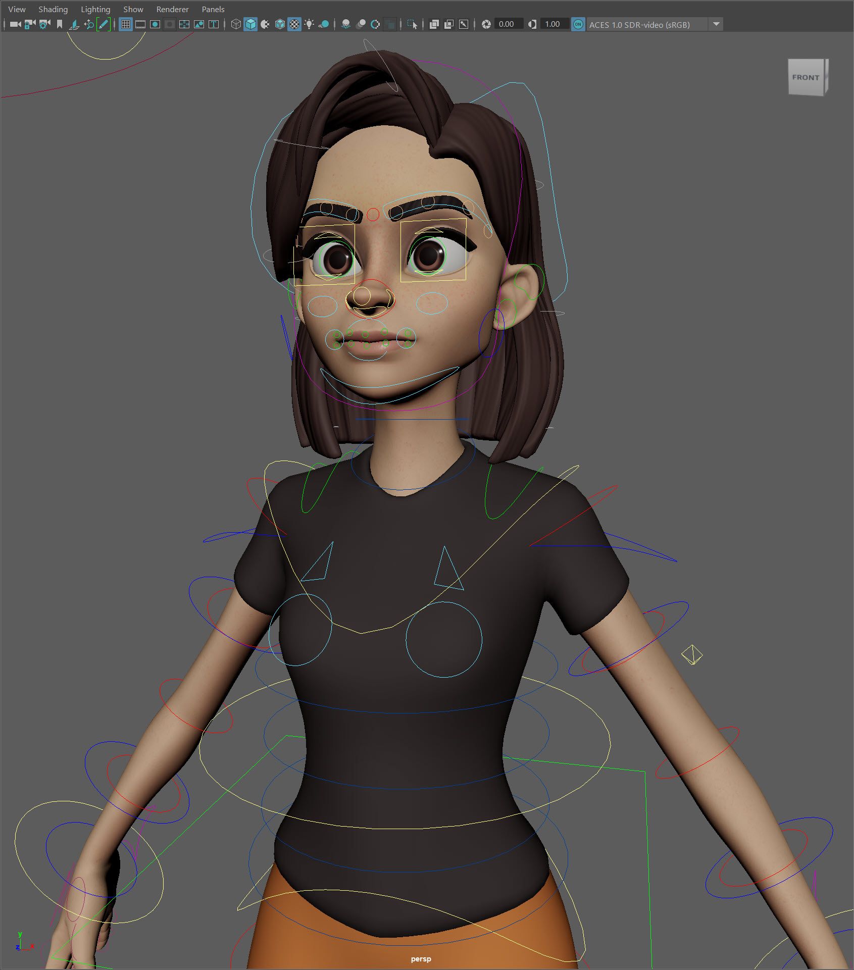 Fiona Full rigged (Maya) - CG模型交流 - Powered by Discuz!