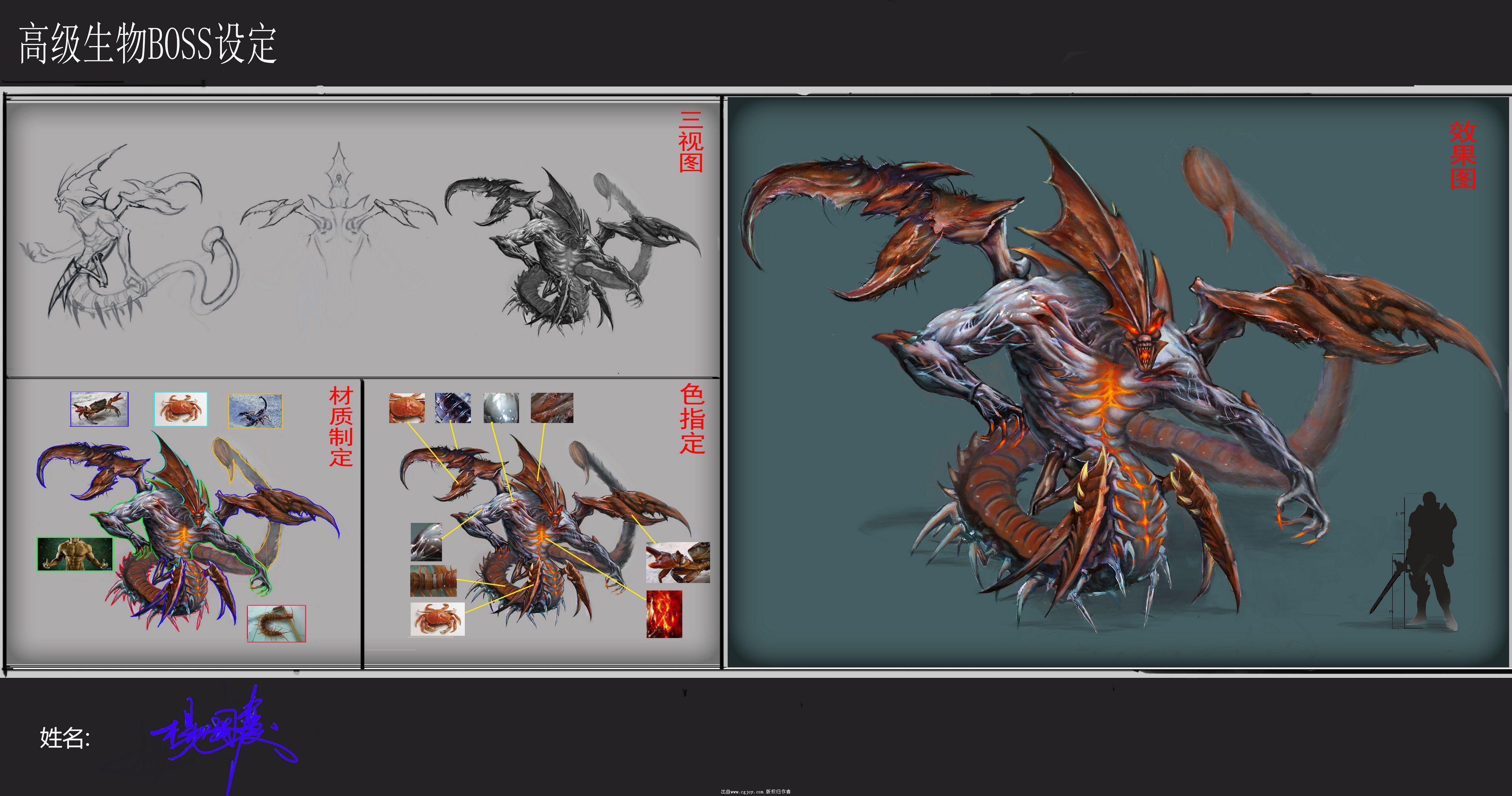 boss-角色原画-CG作品网 - Powered by Discuz!