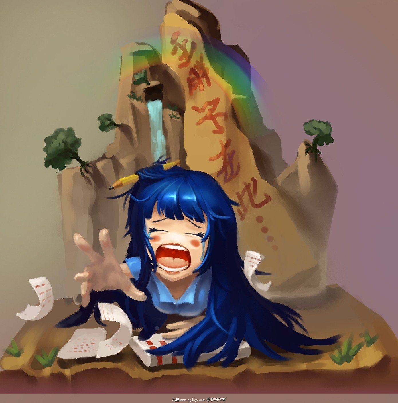 2D游戏角色原画设计-角色原画-CG作品网 - Powered by Discuz!